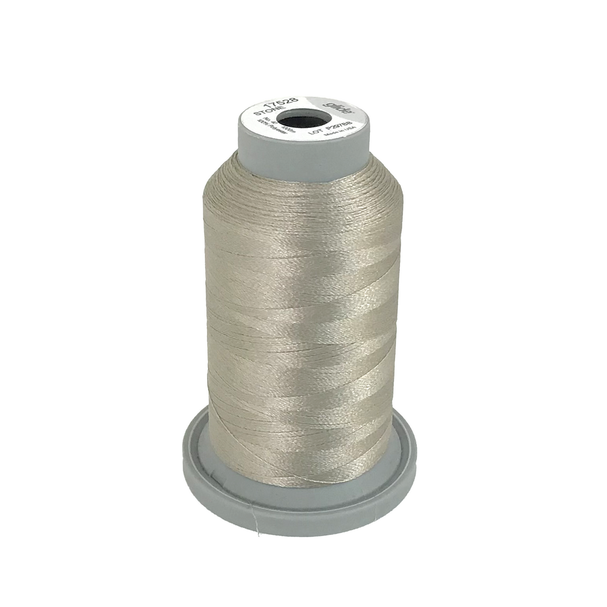Polyester Embroidery Thread Glide 1,100yds/1,000m - Stone – Embroidery ...