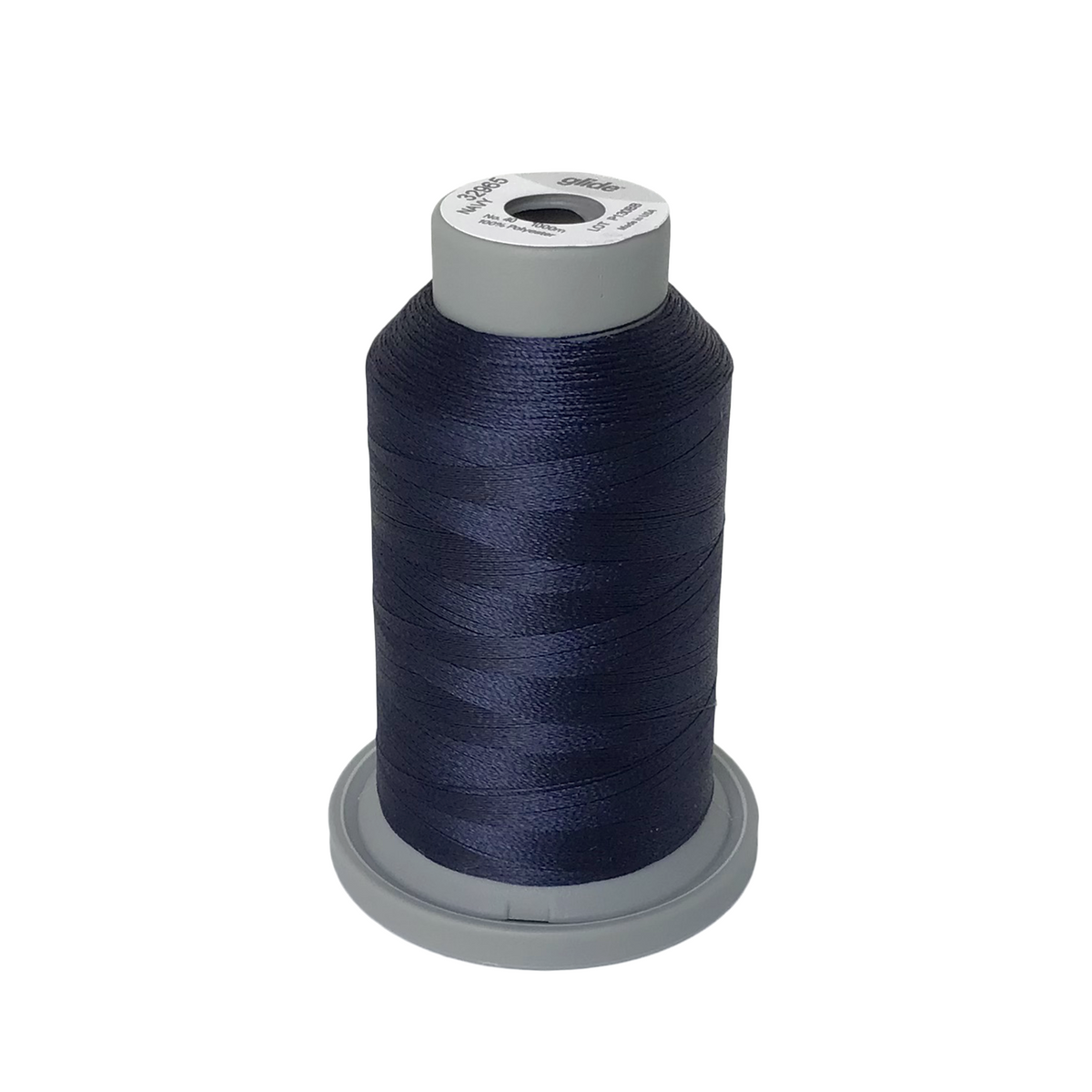 Polyester Embroidery Thread Glide 1,100yds/1,000m - Navy – Embroidery ...