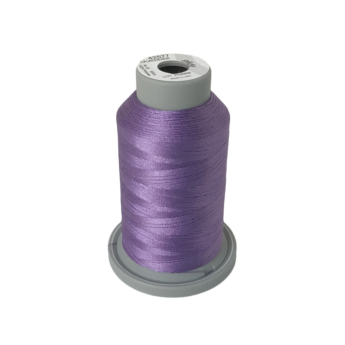Polyester Embroidery Thread Glide 1,100yds/1,000m - Raven – Embroidery ...